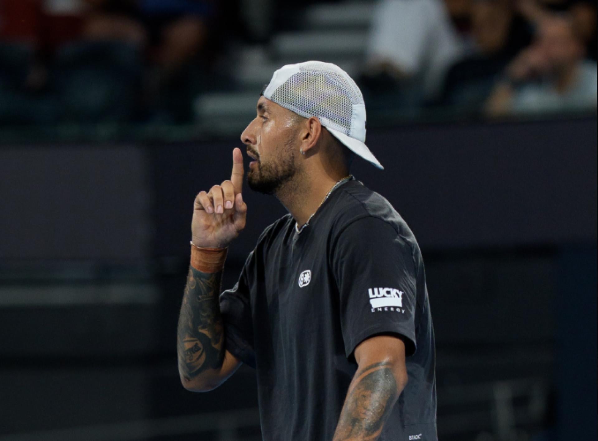 Nick Kyrgios responds to reporter's question by saying that he is 'a sicko'