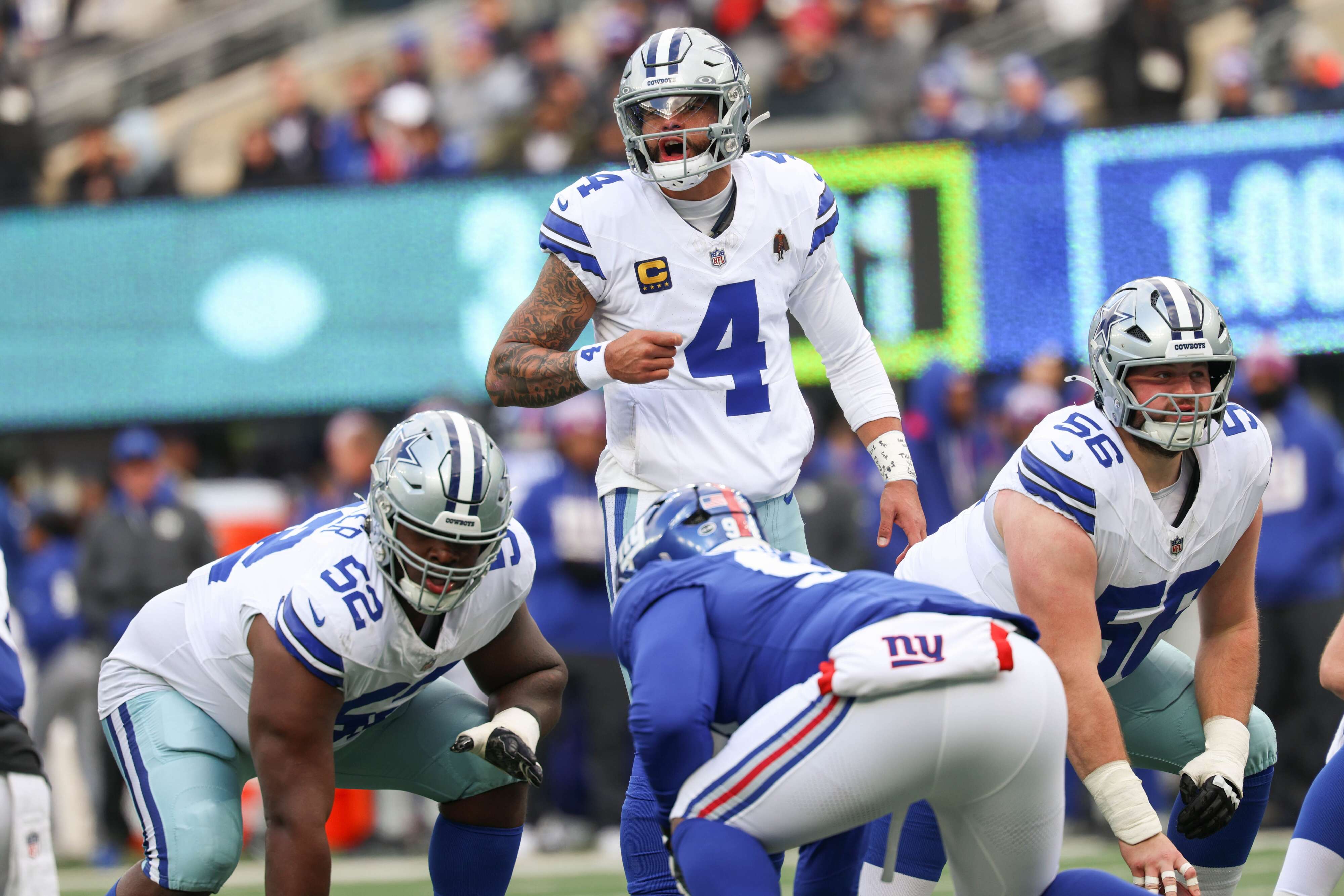 Cowboys QB Dak Prescott’s 14-game winning streak vs. Giants comes to an end