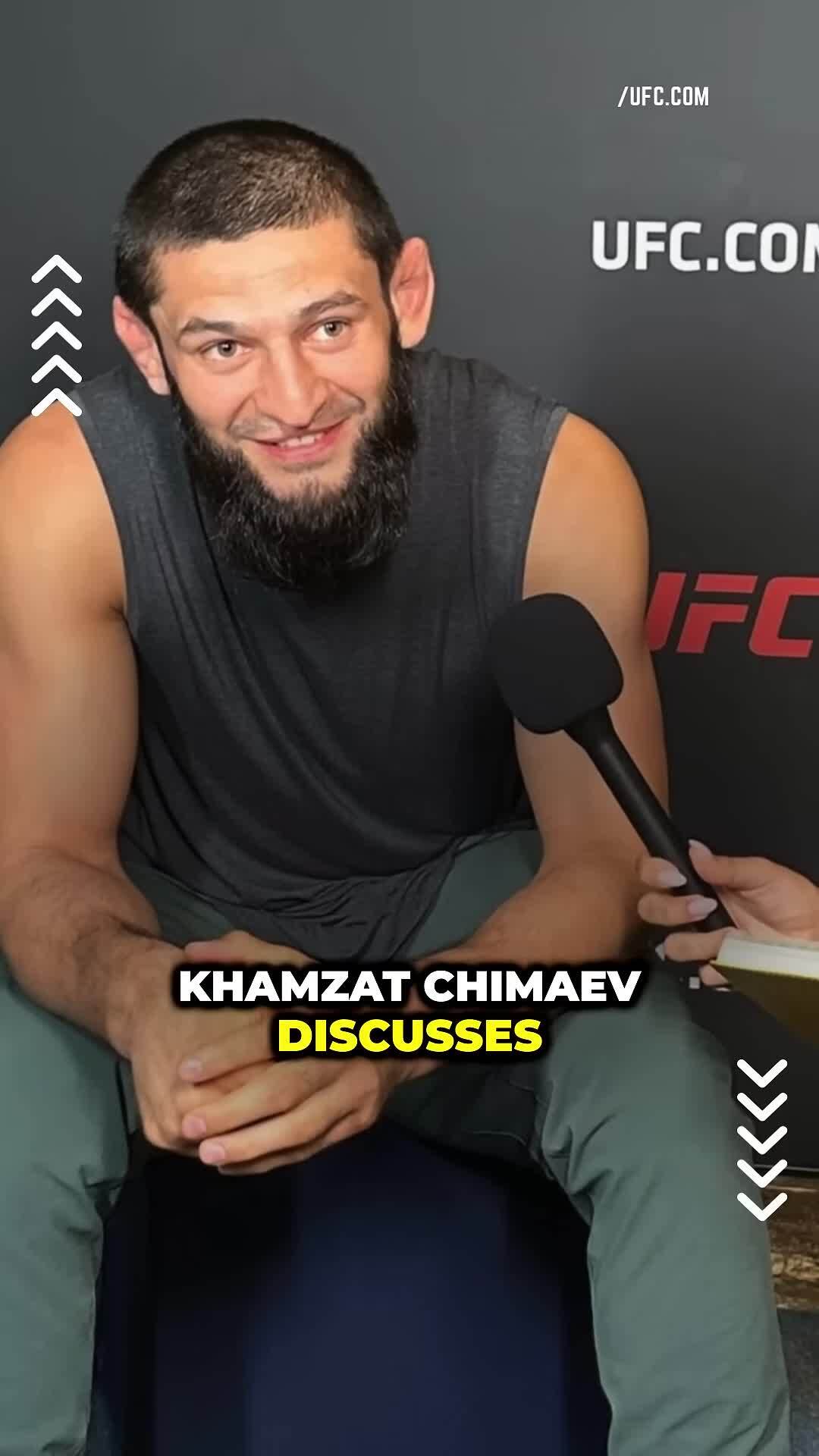Khamzat Chimaev eyes light heavyweight