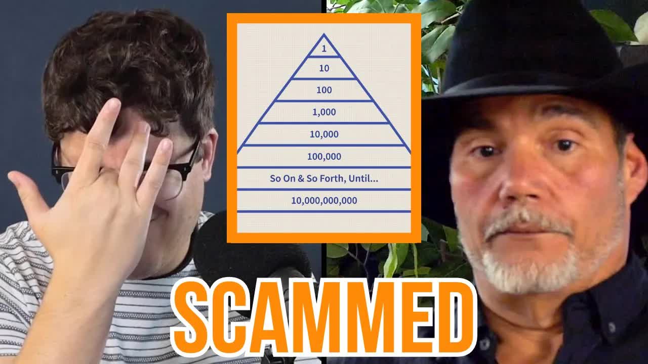 Pyramid scheme business pitch with debt