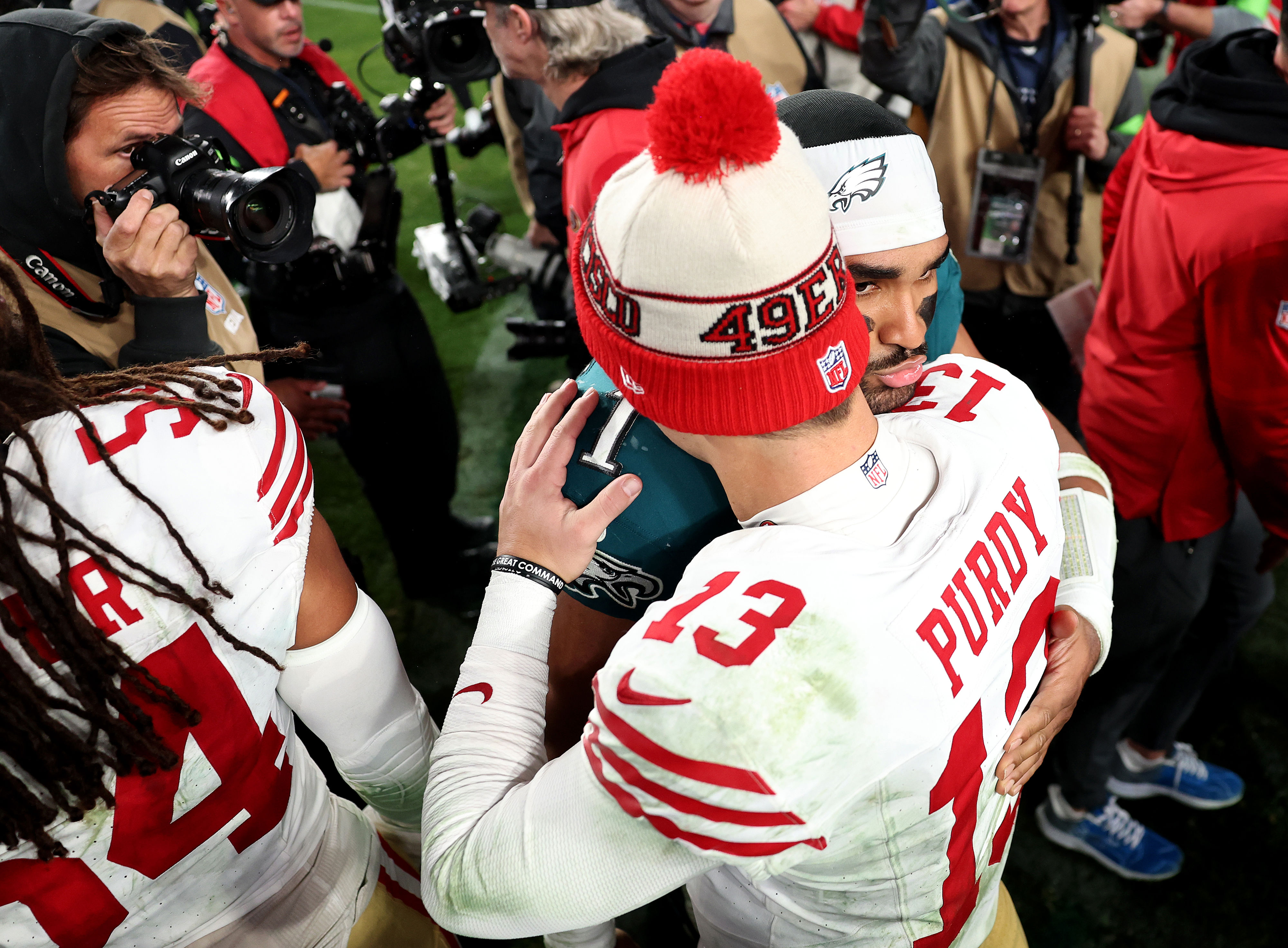 NFL playoff schedule: The 49ers will face the Eagles on Sunday