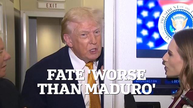 Trump unclear on what fate 'worse than Maduro' could be for new leader