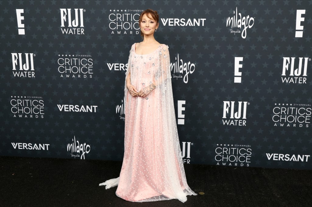 Ariana Grande gives Eternal Sunshine tour update at 2026 Critics Choice ...