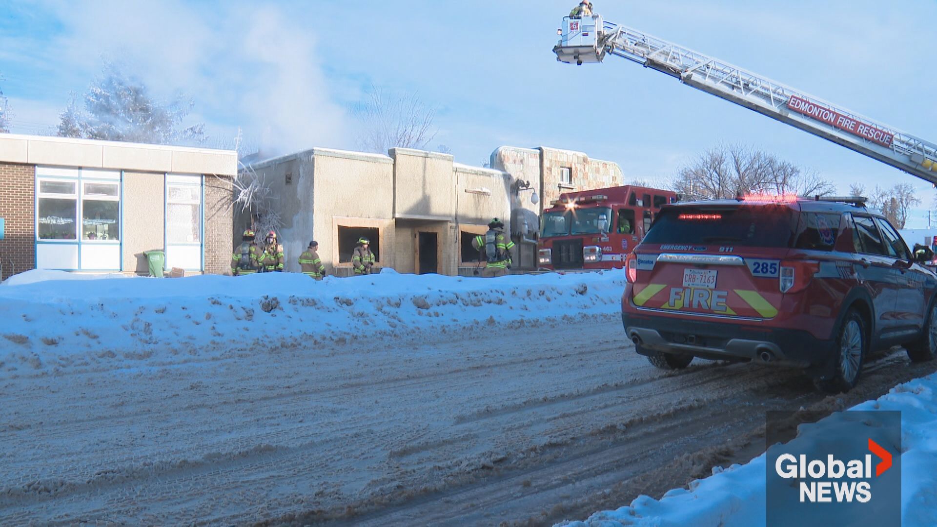 Edmonton fire crews respond to several structure fires over last few days