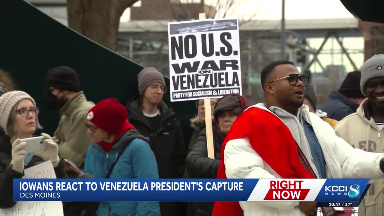 Latino Iowans fear what is next for Venezuela following leader's capture