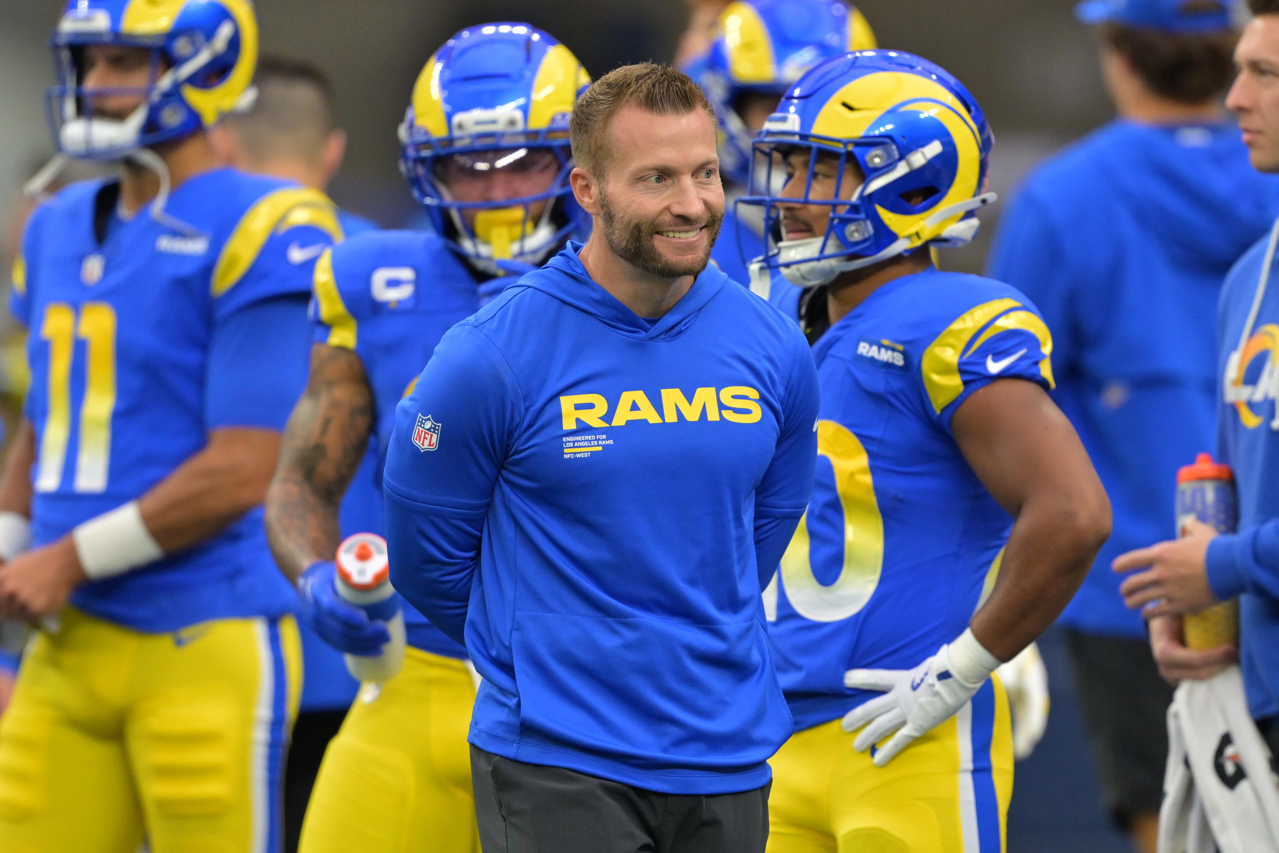 Sean McVay explains why he's happy Rams are playing on Saturday, not Monday