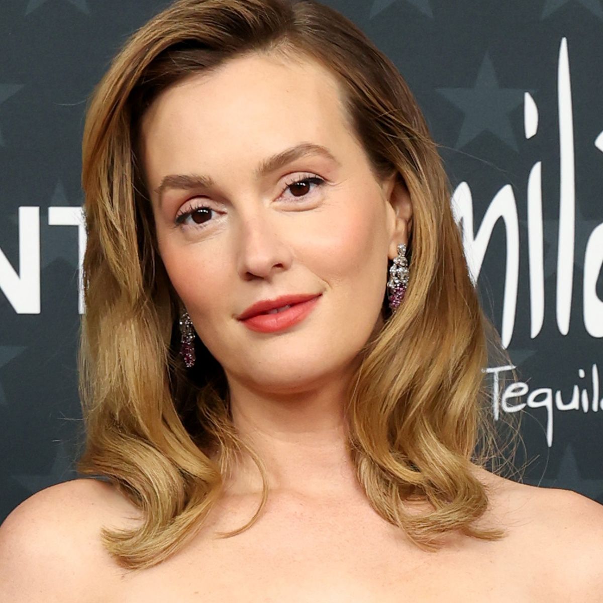 Forget black and red—Leighton Meester wore 2026's top color trend to ...