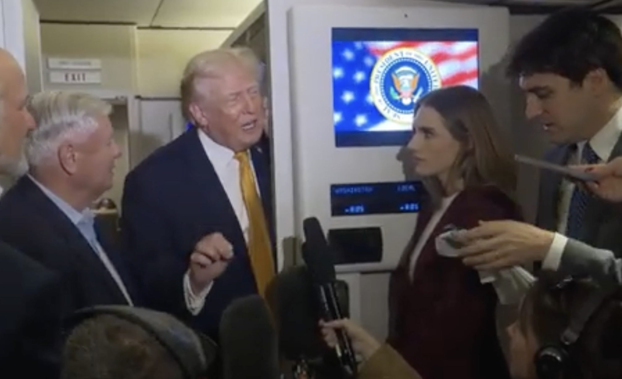 'I don't have to tell you': Trump puts his childish behavior on display ...