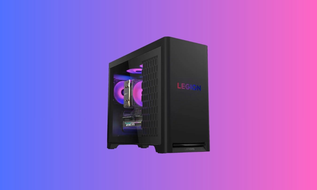 Save $350 on a Legion gaming desktop with RTX 5070 and 32GB RAM
