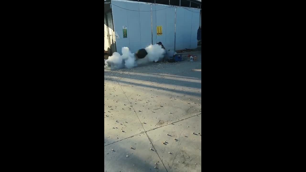Chinese popcorn-making explodes during street demonstration in Shanxi ...