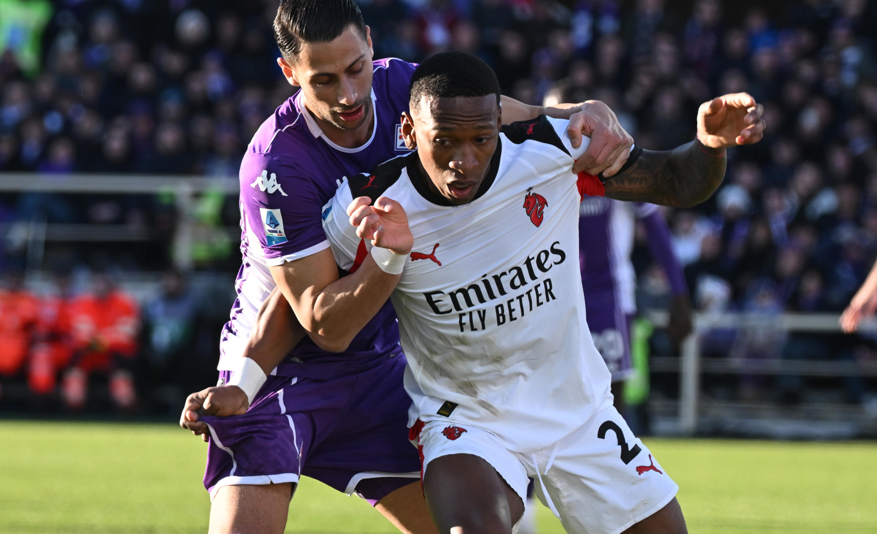 Fiorentina-Milan finisce 1-1. Viola raggiunti nel finale
