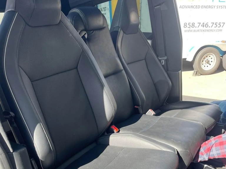 Someone turned a Tesla Cybertruck into a six-seater