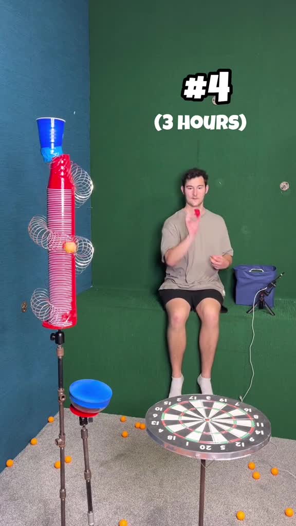 How long my top 10 ping pong trick shots really took