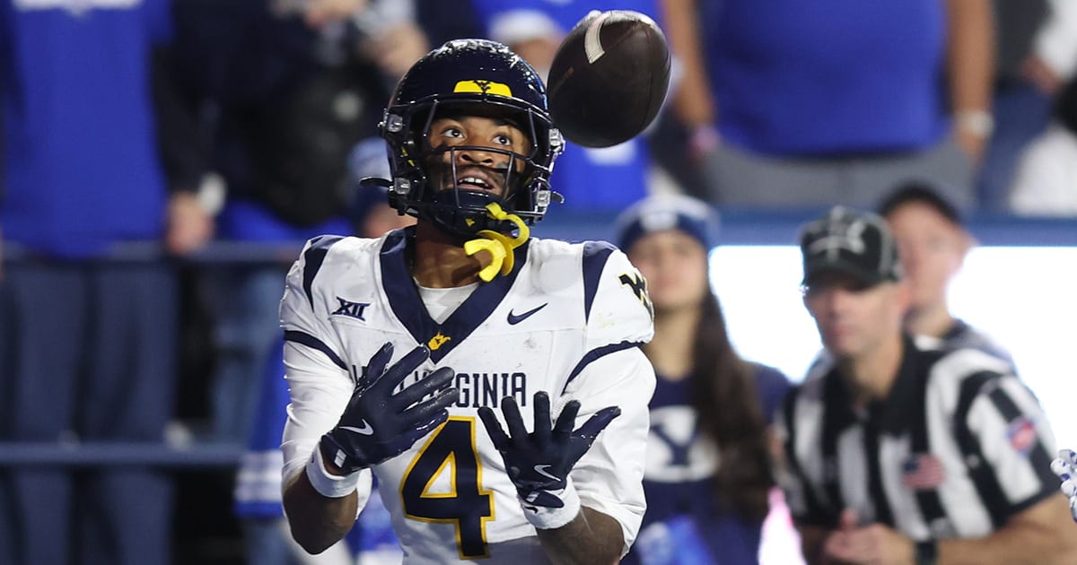 West Virginia WR transfer Cam Vaughn commits to Miami