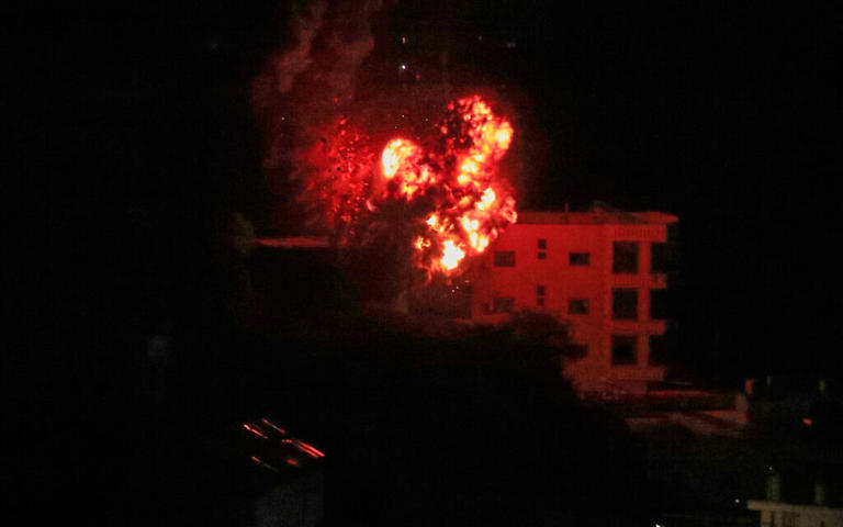 IDF says it struck Hezbollah weapons depot after Lebanese army failed ...