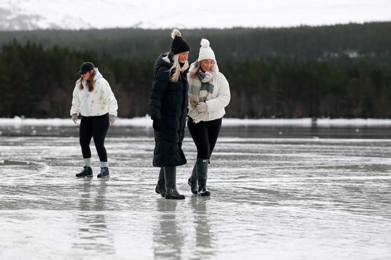 Wind and rain batter the UK as Met Office weather warnings