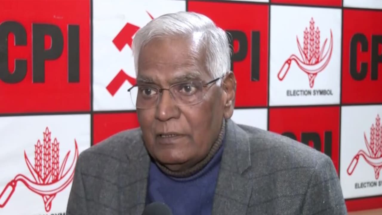 D Raja slams 'reckless' ED, cites 'political turmoil' in Bengal