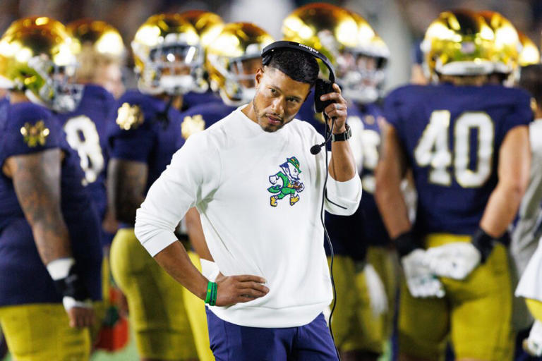 Notre Dame issues statement on Marcus Freeman battery allegation