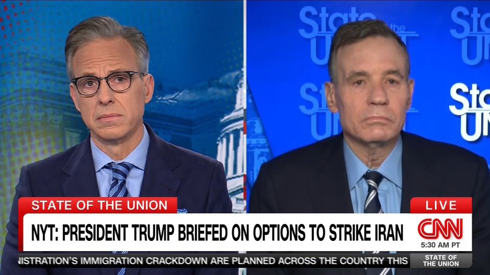 Sen. Warner on Trump saying his power is only constrained by his 'own ...