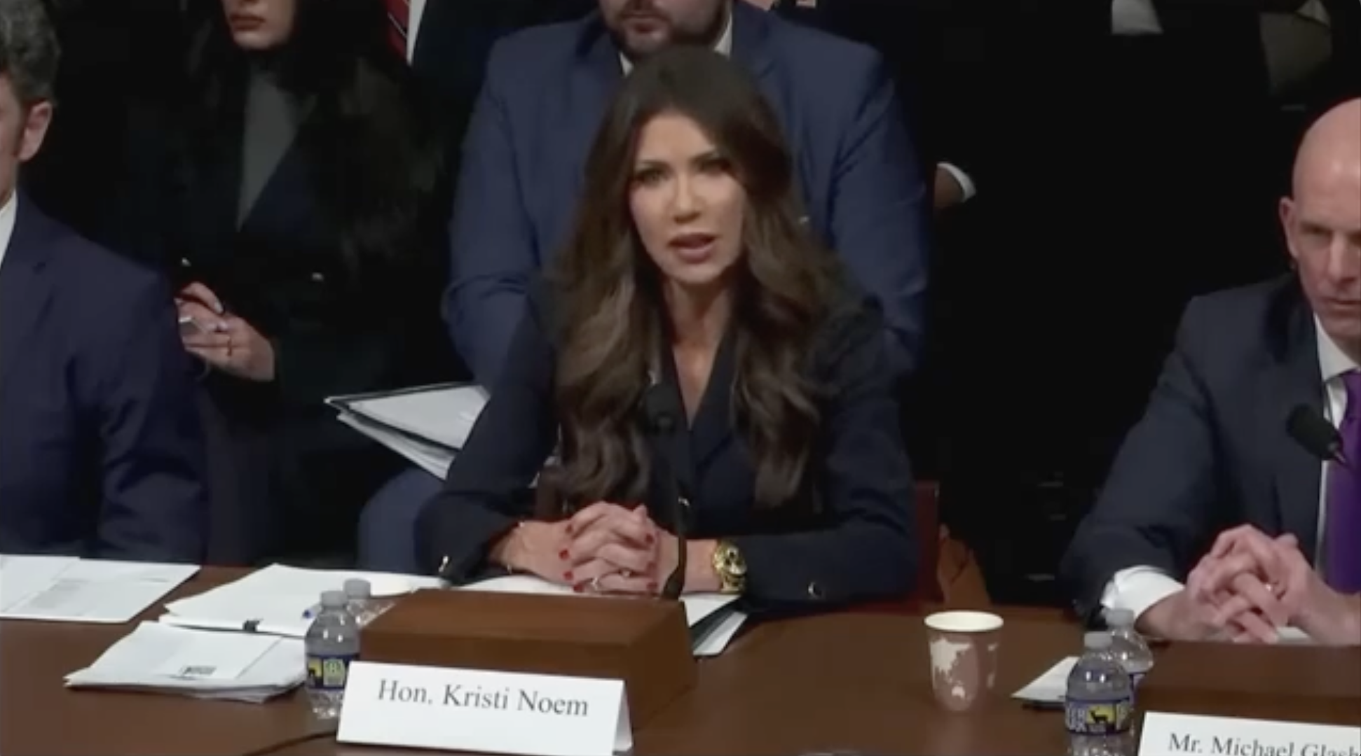 'No criminal record': Kristi Noem shakes in fear as her illegal ...