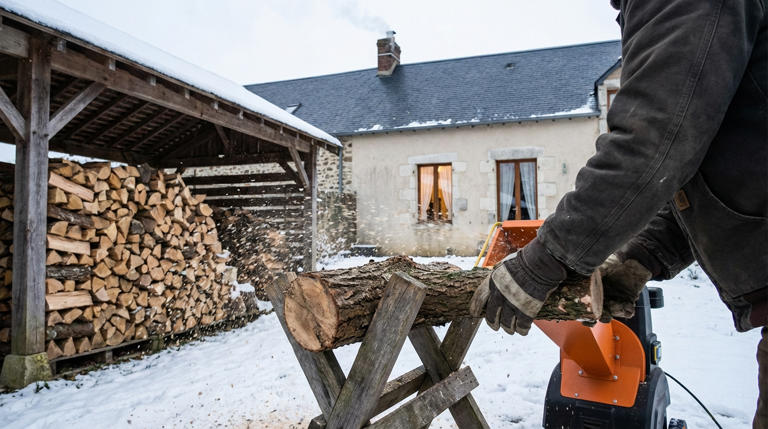 Chauffage au bois : cet outil à moins de 120 € chez Castorama provoque ...