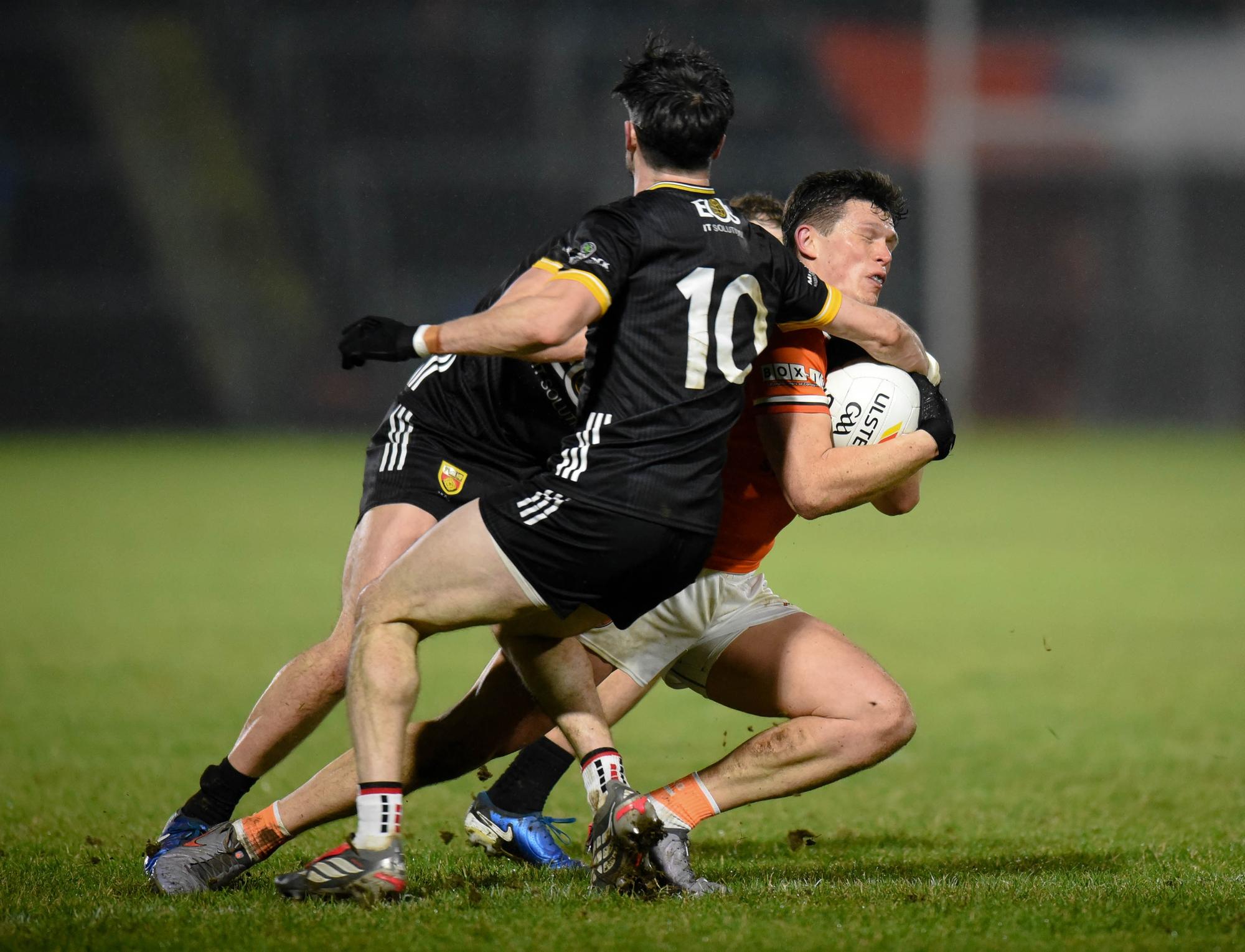 Tyrone win out against Down in rain-soaked Pomeroy