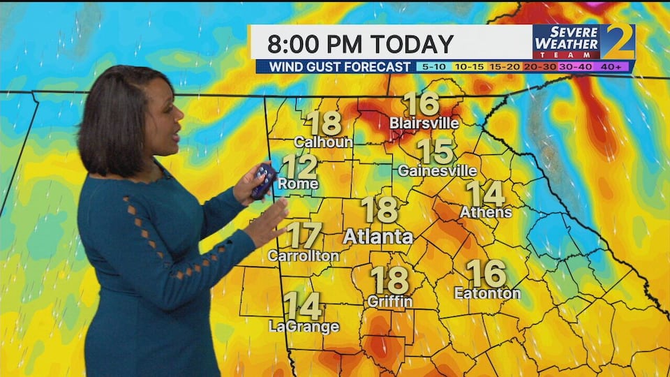 Ending the weekend with sun, chill and gusty winds