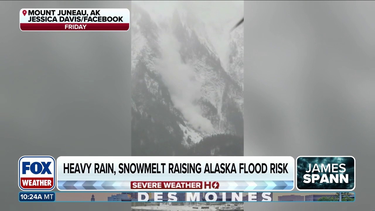 Rounds of heavy rain slam Alaska and prompt avalanche evacuation warnings