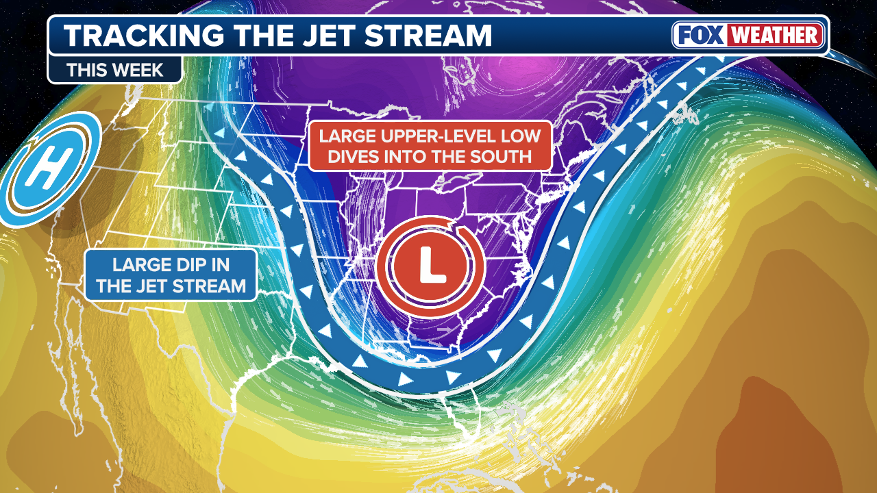 Tracking complex winter storm threatening snow across the East by midweek