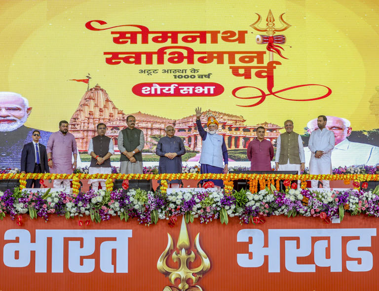 Forces opposing Somnath rebuilding still active, need to defeat them ...