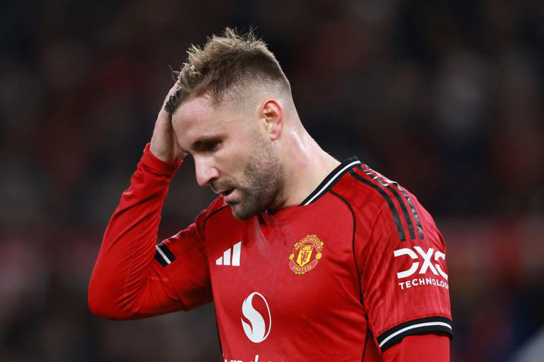 Why Luke Shaw is missing from Manchester United squad vs Brighton