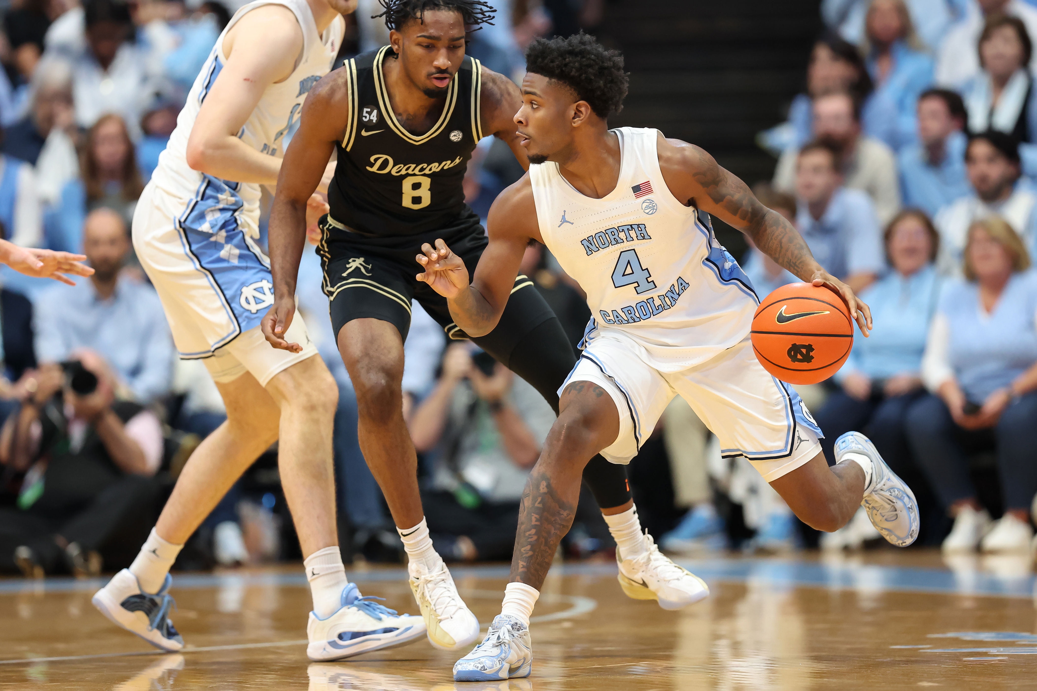 Henri Veesaar earns player of the game in UNC’s win over Wake Forest