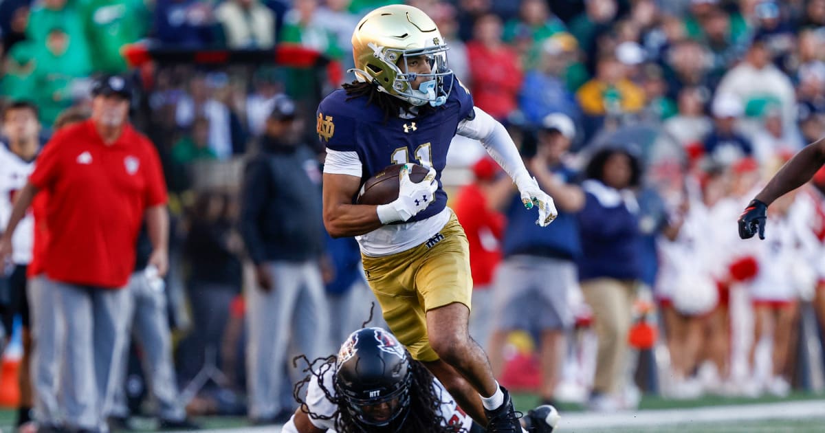 Transfer portal: Former Notre Dame WR KK Smith commits to Michigan State