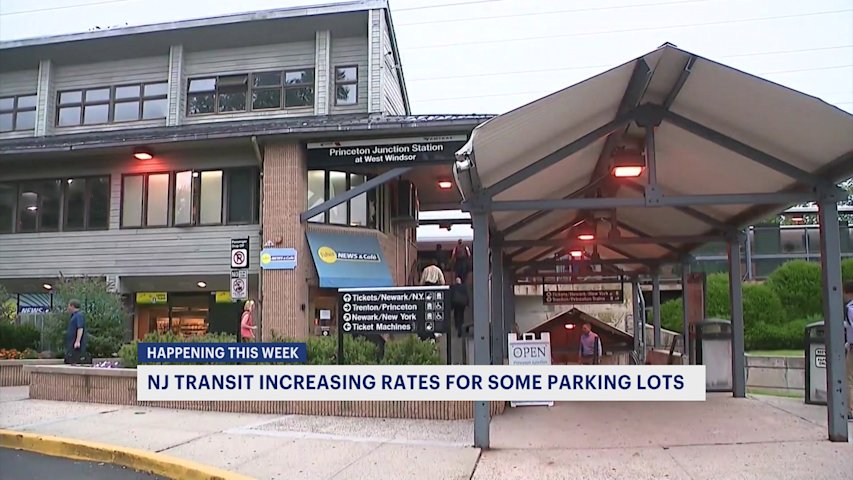 New Jersey Transit parking rates set to increase