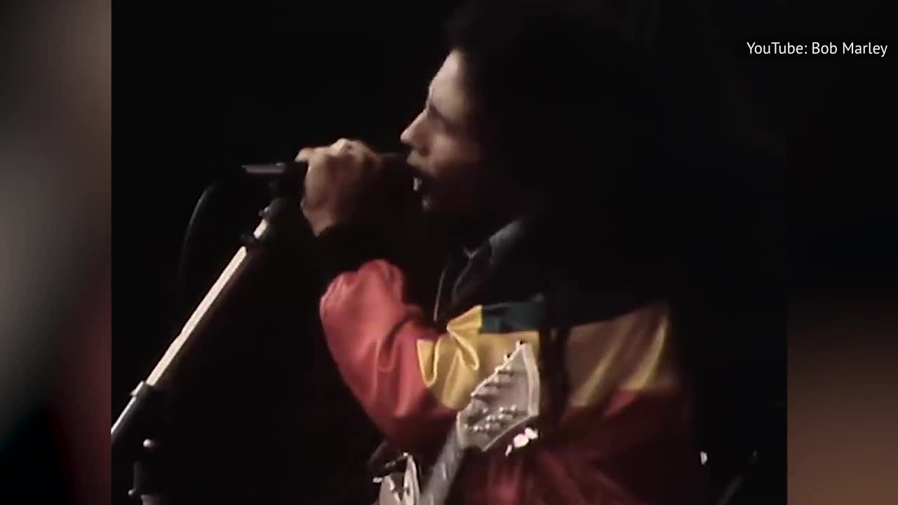 The surprising items Bob Marley is buried with