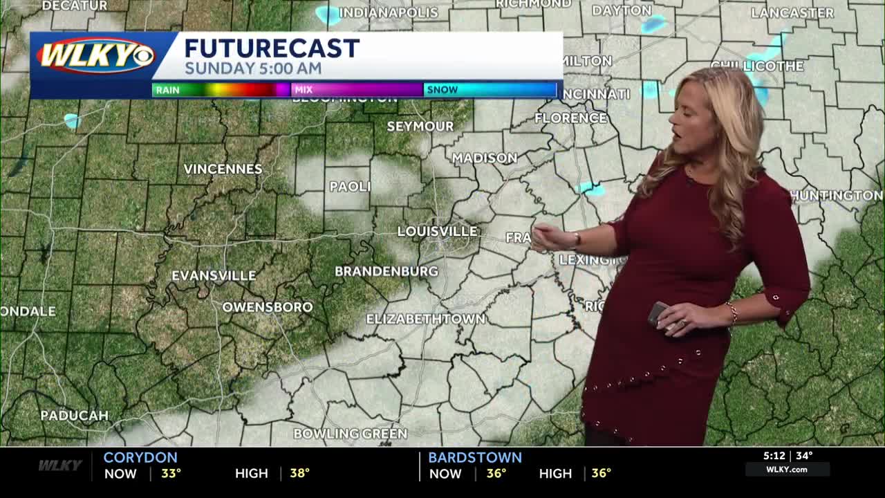 After early Sunday snow, a chilly day