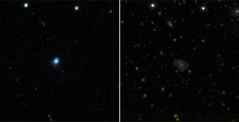 Radio telescopes uncover 'invisible' gas around record-shattering ...