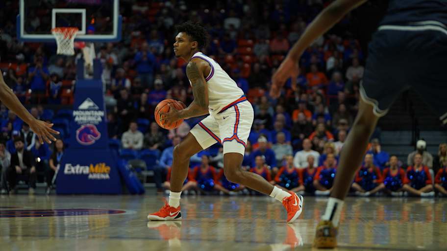 Utah State student section invades ExtraMile Arena for historic rout of ...