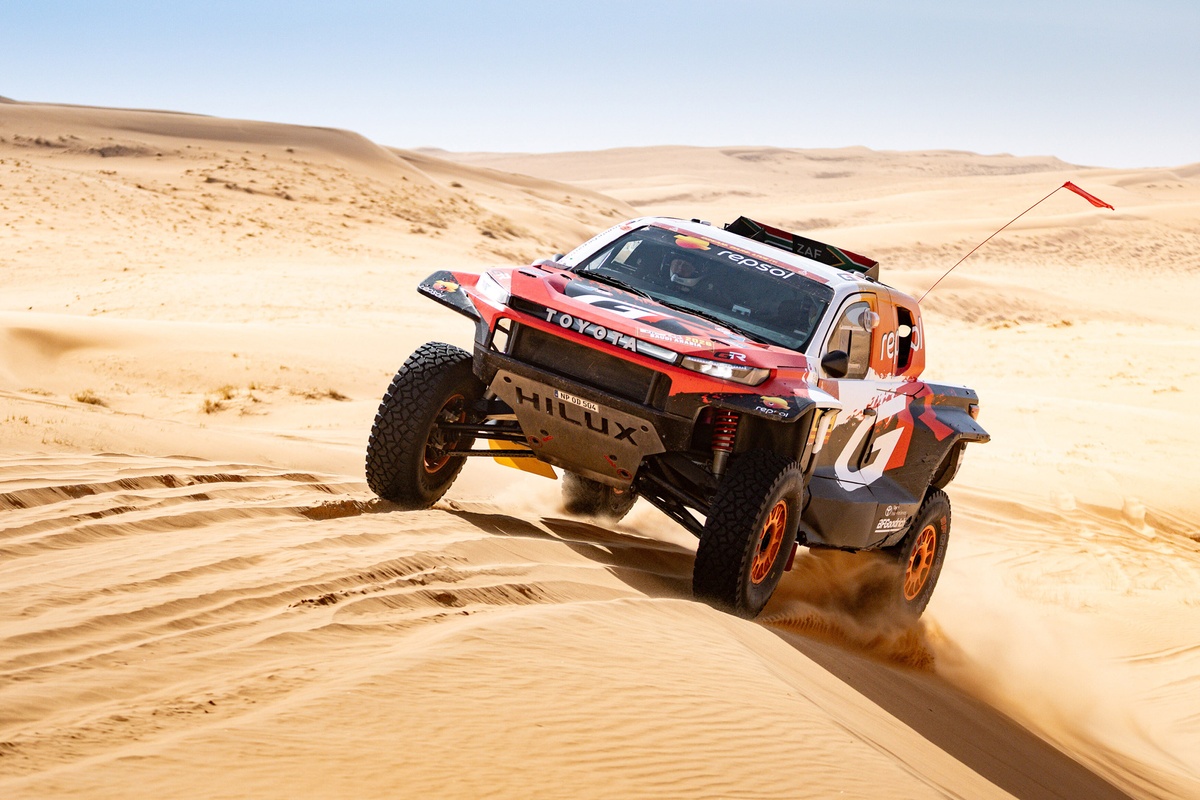 Así es como Lategan perdió la etapa 7 que ya tenía ganada en el Dakar 2026