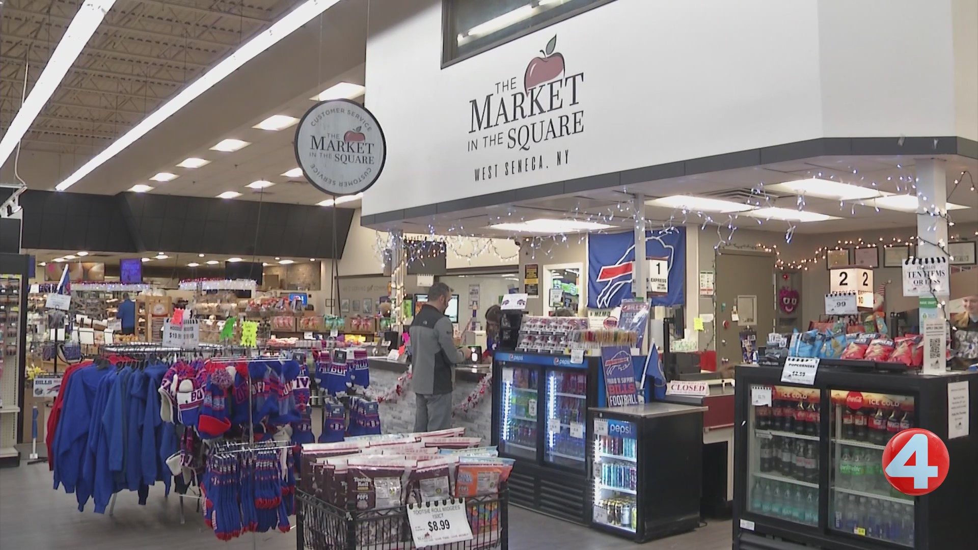 Bills fans visit Market in the Square