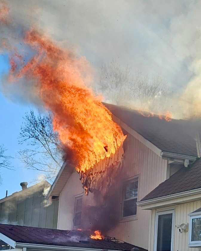 Firefighters from three cities put out house fire on Noland Road in Shawnee