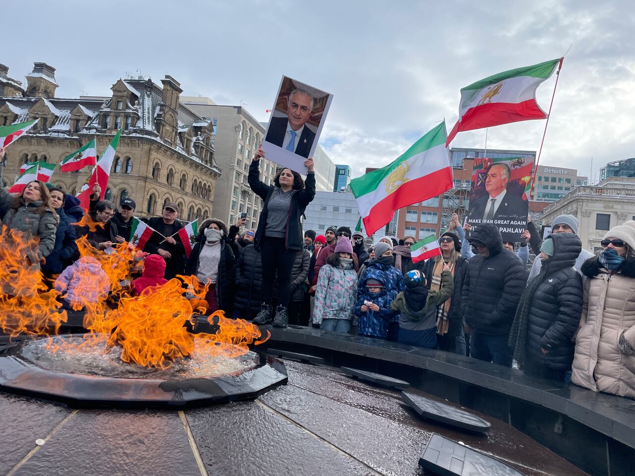 Iranian Canadians call for crown prince's restoration at Parliament ...