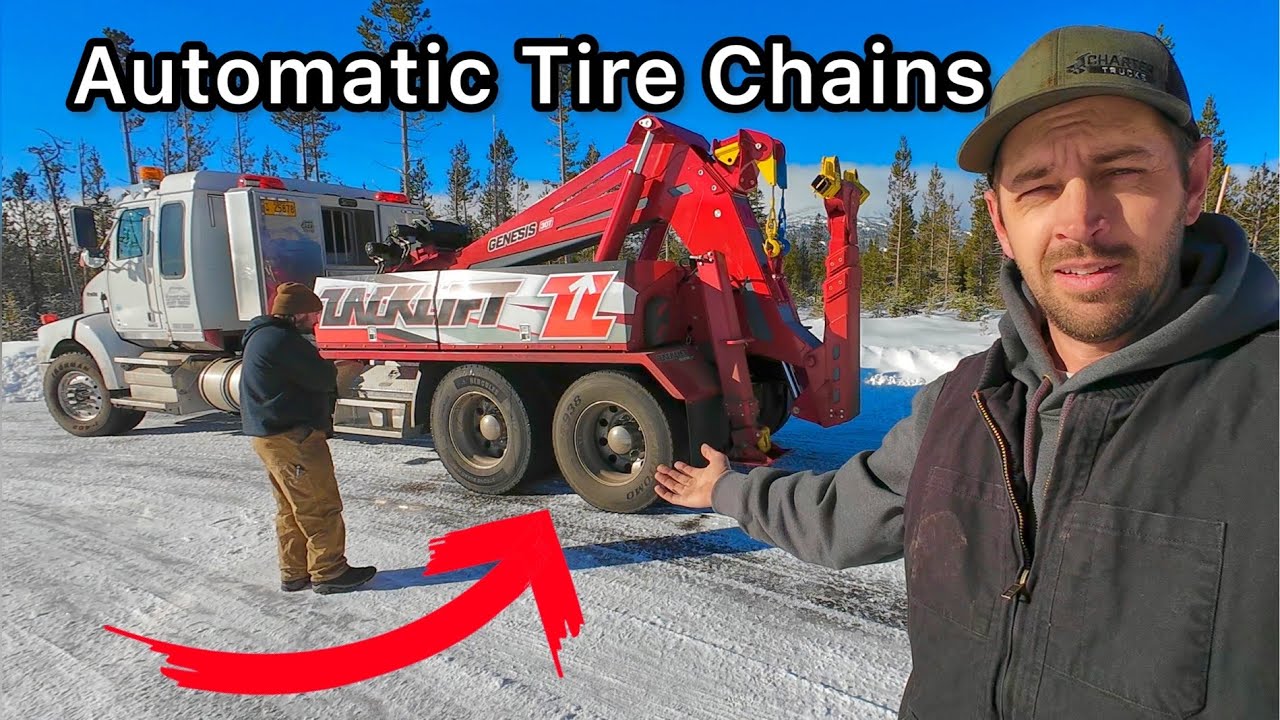 How I stayed safe with automatic tire chains!