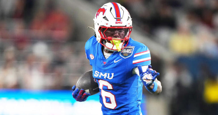 Portal running back Chris Johnson of SMU commits to Clemson