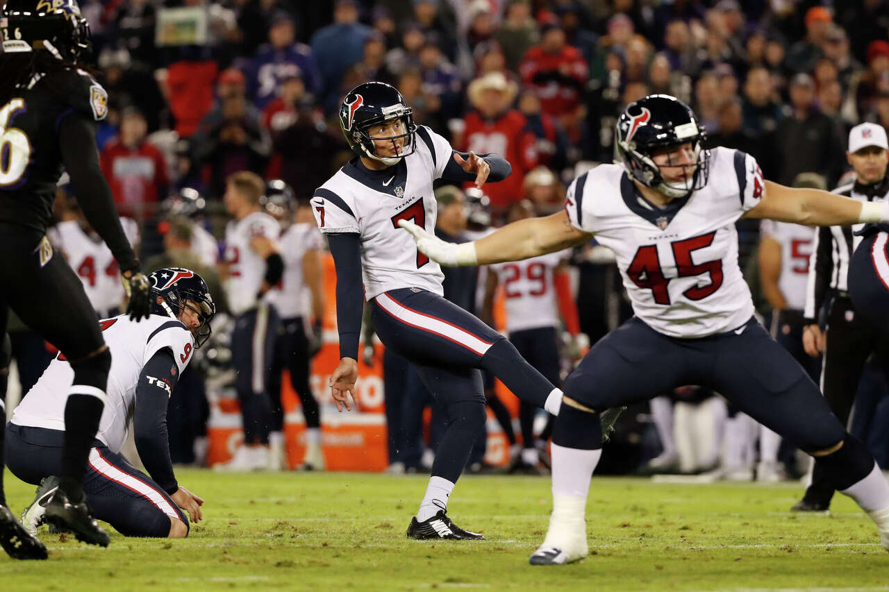 'Trust your line': Texans kicker preps for nightmare Pittsburgh wind