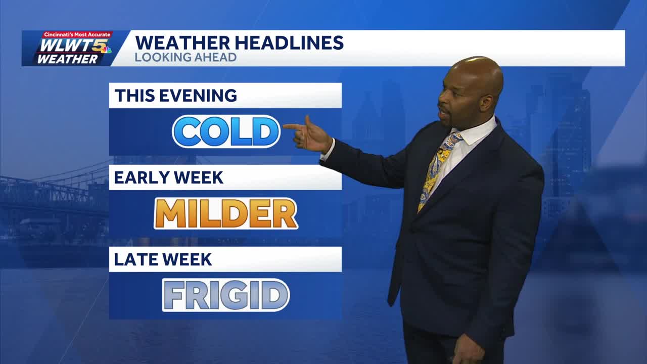 Briefly Milder Cincinnati Then Frigid