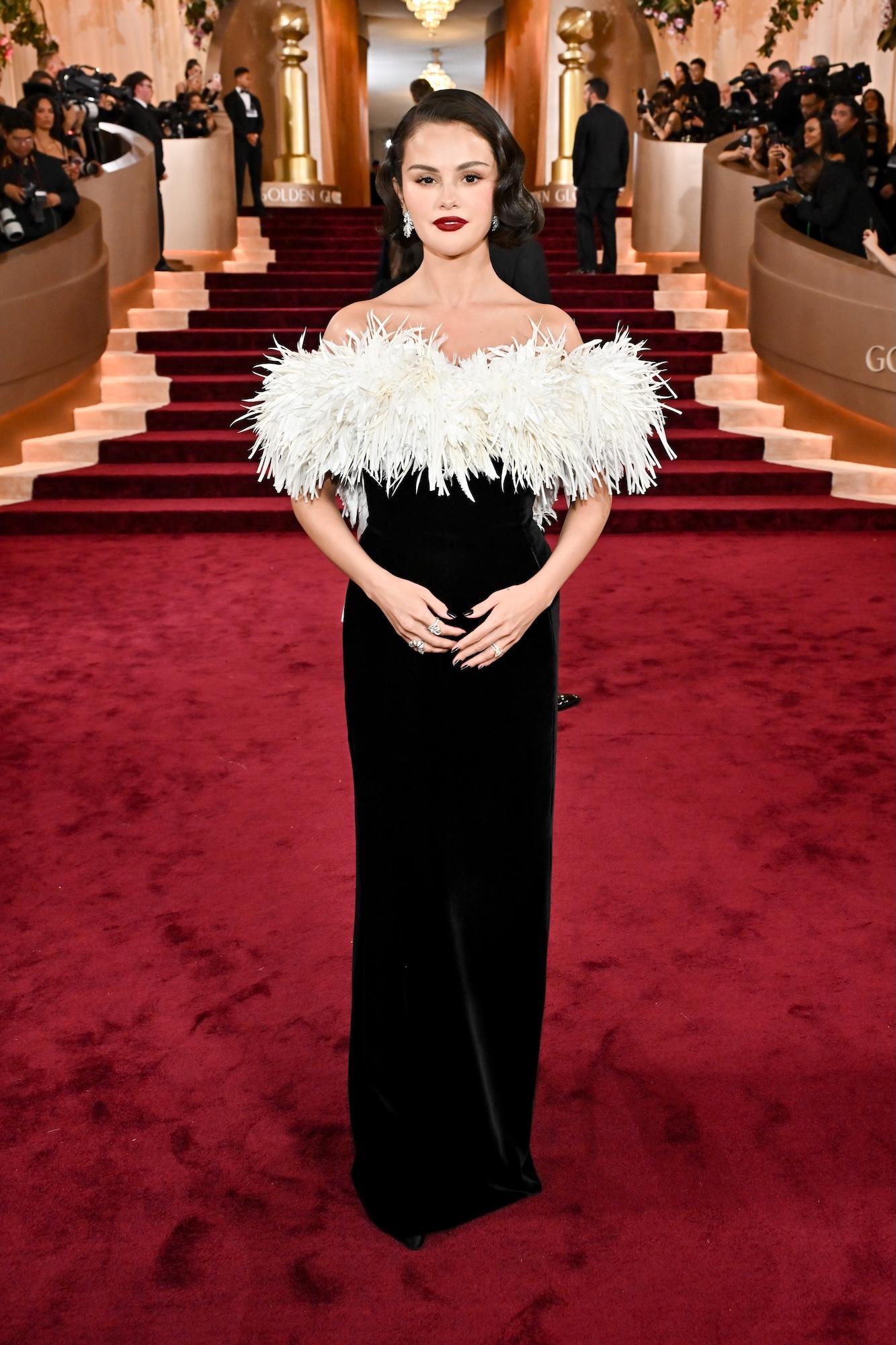 Golden Globes 2026: Selena Gomez and Benny Blanco ace old Hollywood glamour