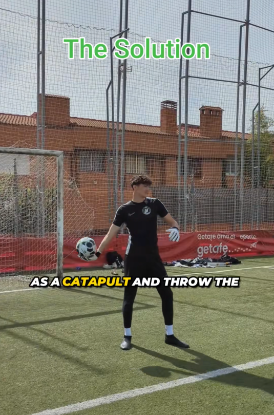 Goalkeeper throwing techniques: Improving accuracy, speed, and distribution