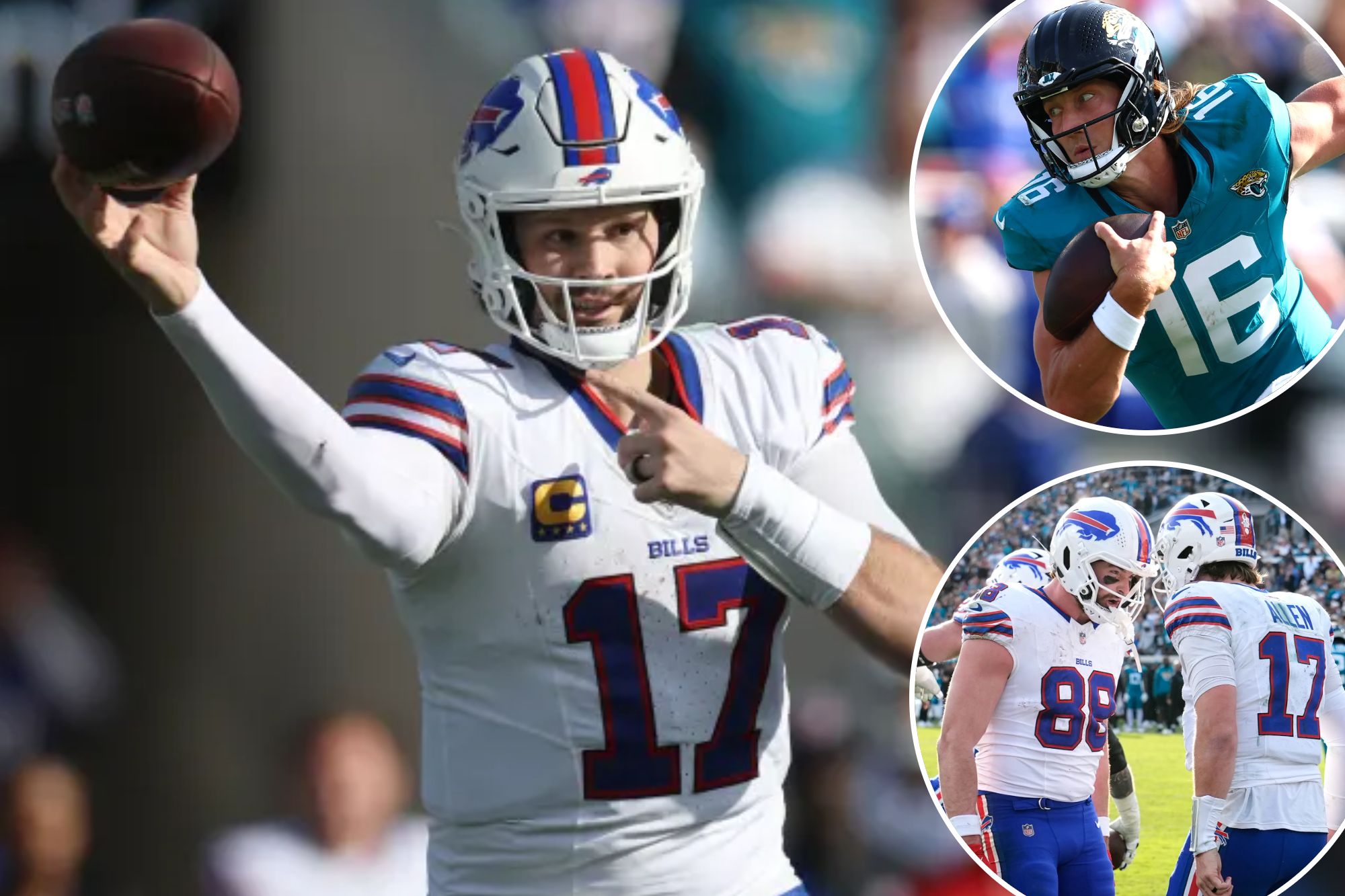 Josh Allen and Bills push past Jaguars in riveting wild-card road win