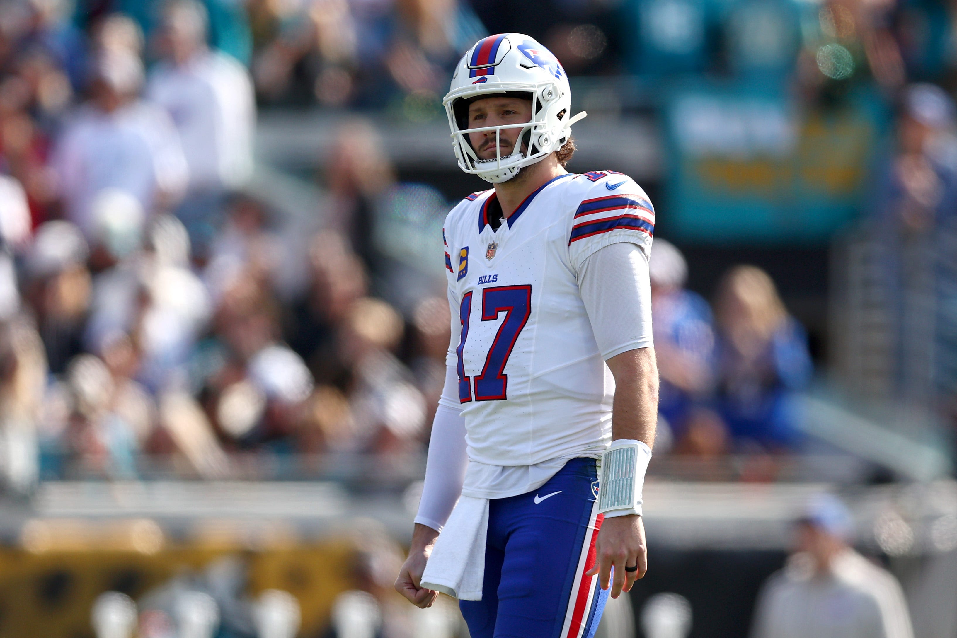 Josh Allen had laid-back 5-word reaction to his first playoff road win